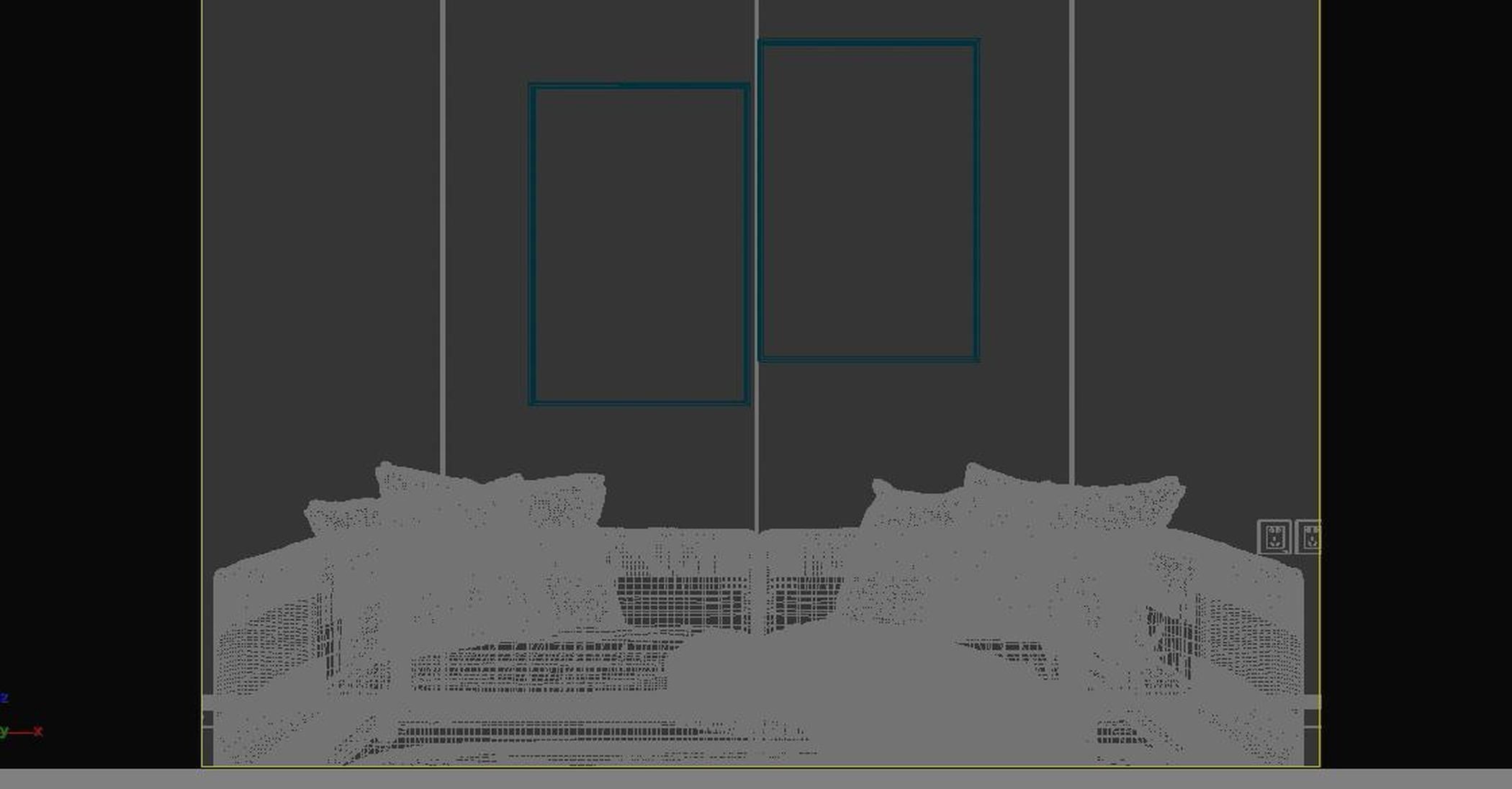 Picture Modern Hanging Combination 3D model | CGTrader