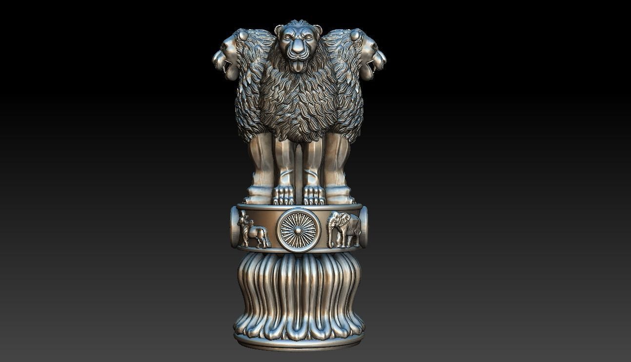 ASHOKA EMBLEM NEW FOR 3D PRINTING STL MODEL 3D model 3D printable | CGTrader