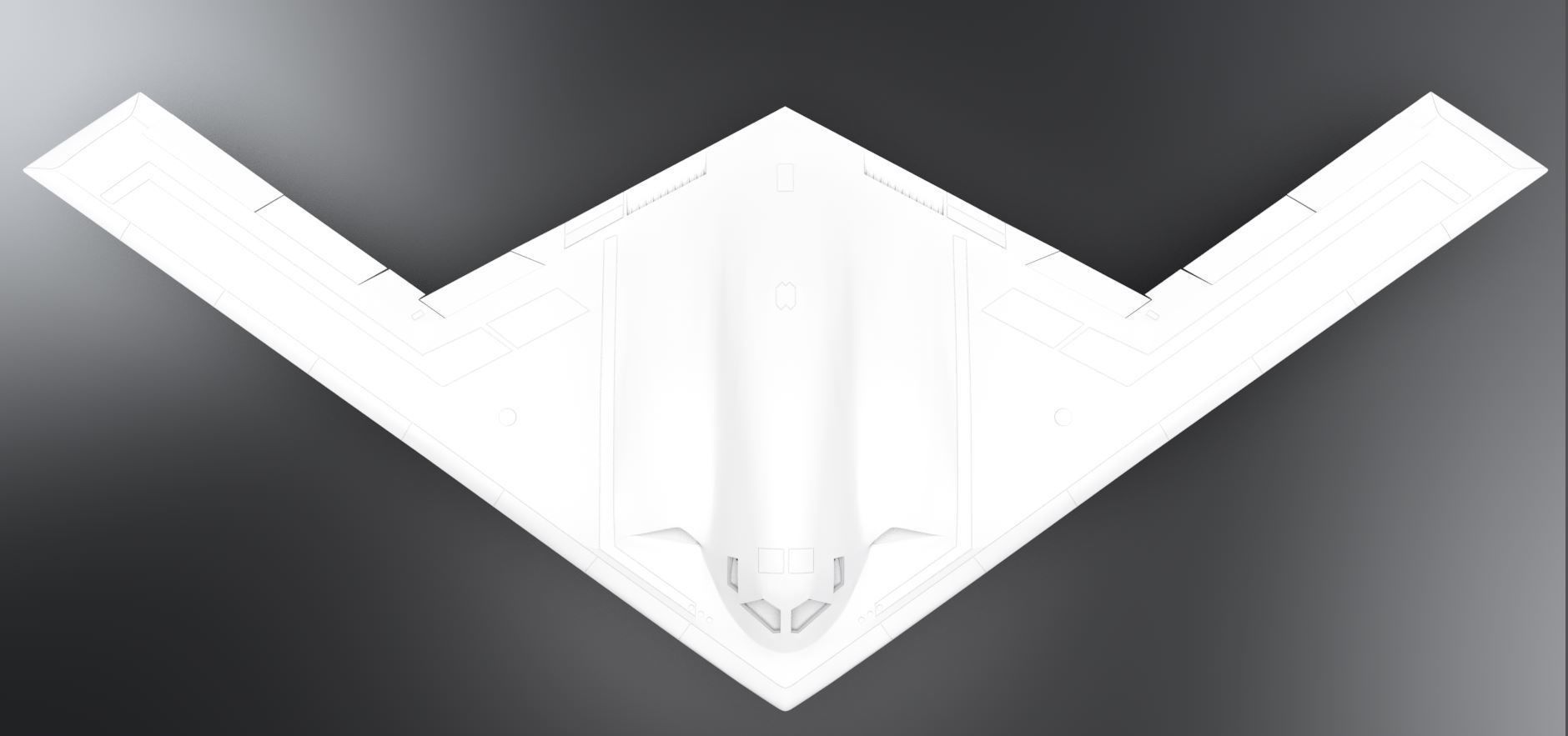 B21 Raider scale moel 3D model 3D printable | CGTrader