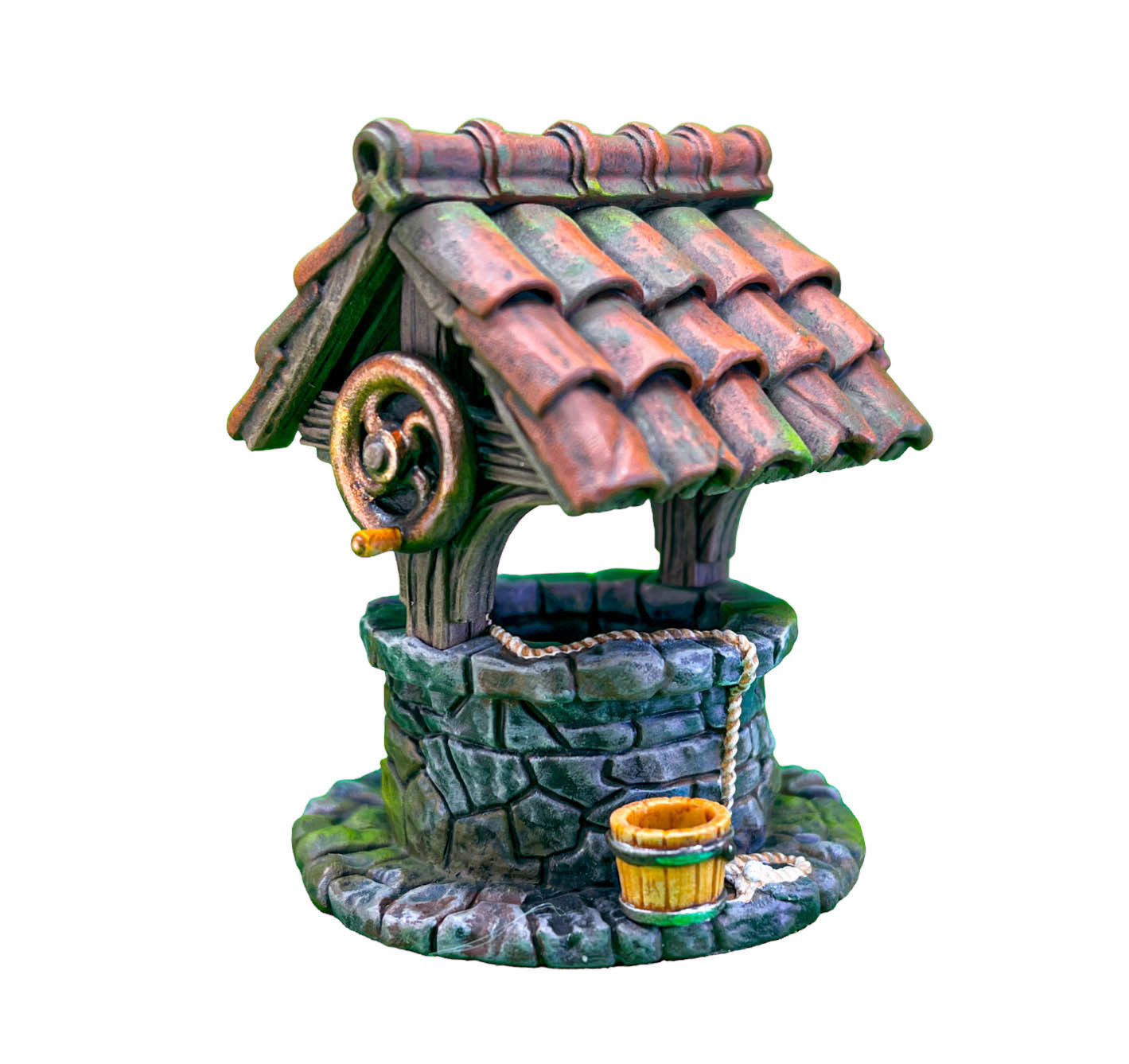Village well 3D model 3D printable | CGTrader