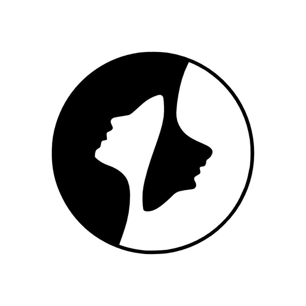 Faces Ying Yang Wall Decor 3D model 3D printable | CGTrader