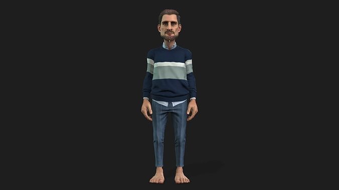 Jake 3D Model free 3D model rigged | CGTrader