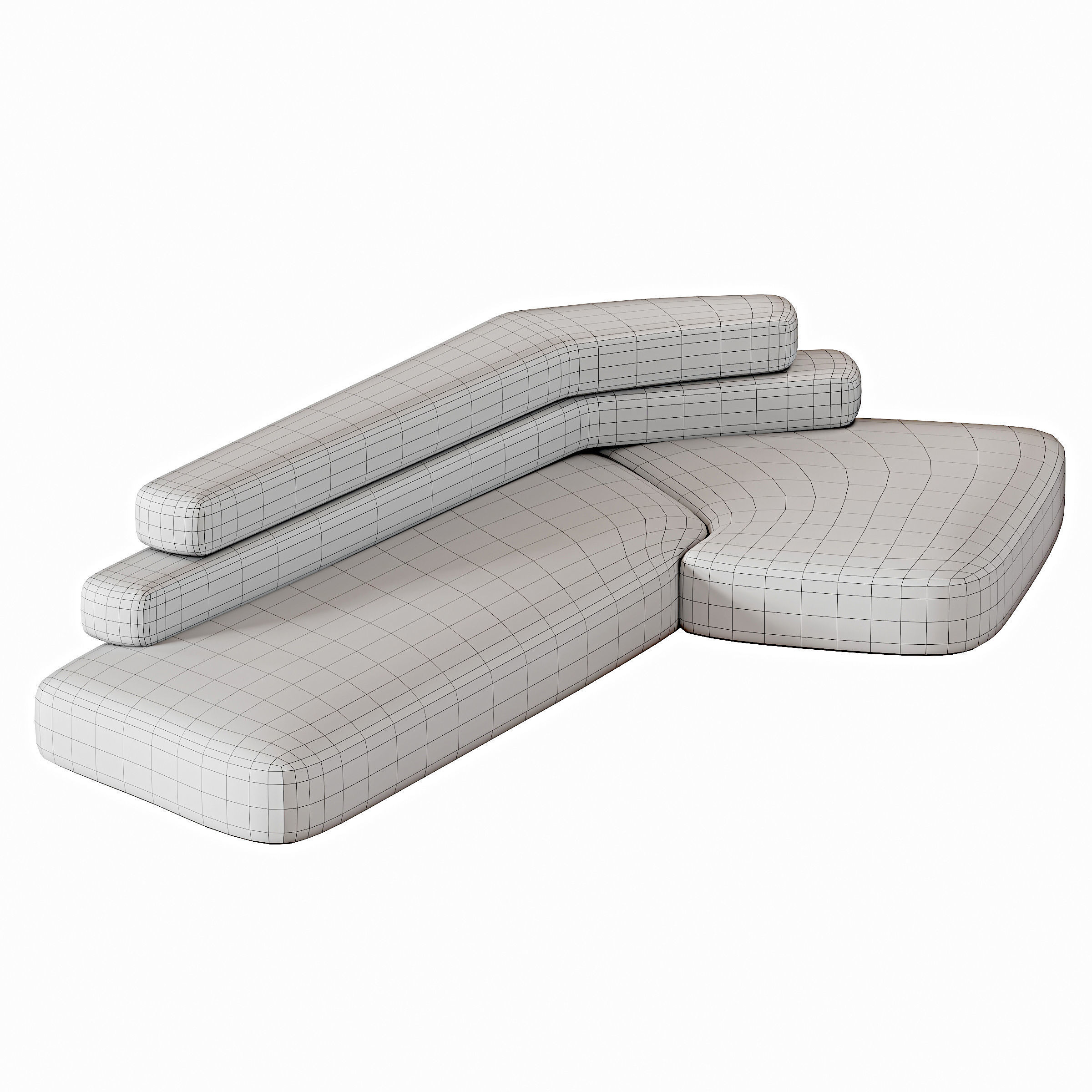RIFT Sofa By Moroso 3D model | CGTrader
