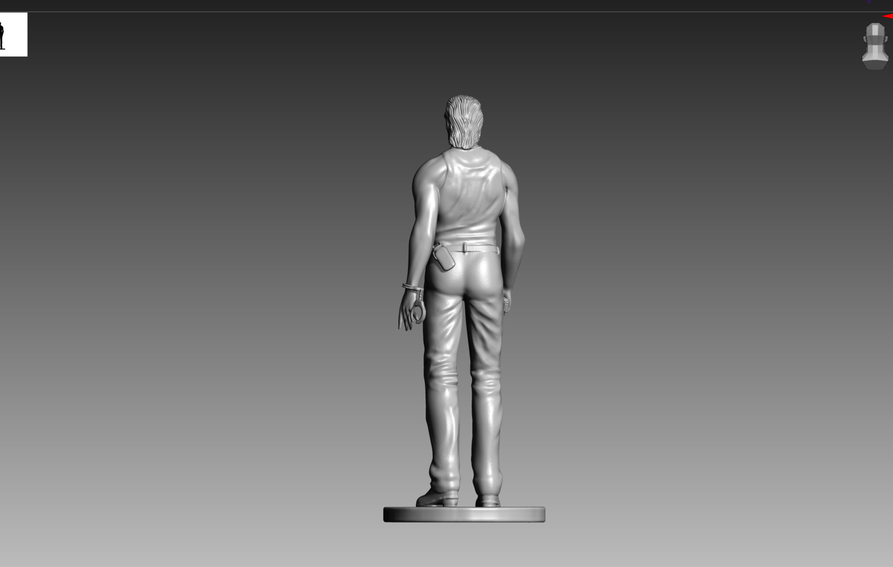 Billy Coen Resident Evil 0 OBJ and STL 3D model 3D printable | CGTrader