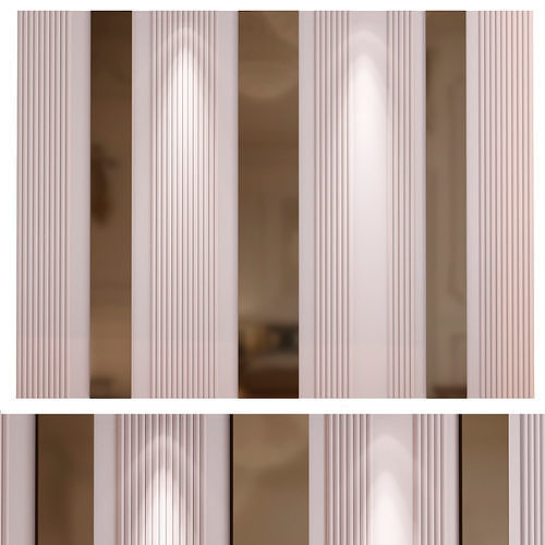 Wall panels 013 3D model | CGTrader