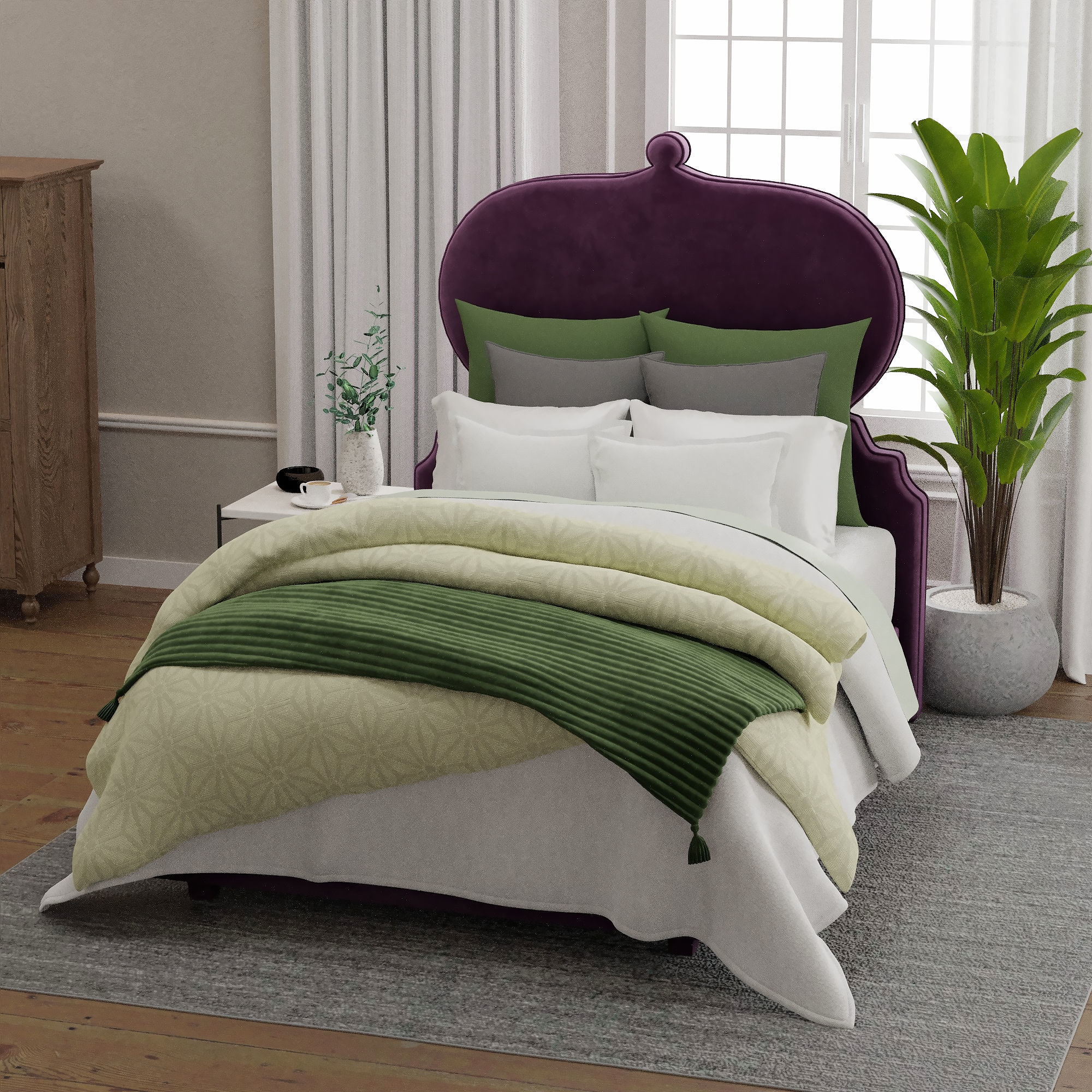 Studio Bedroom Scene 3D model | CGTrader