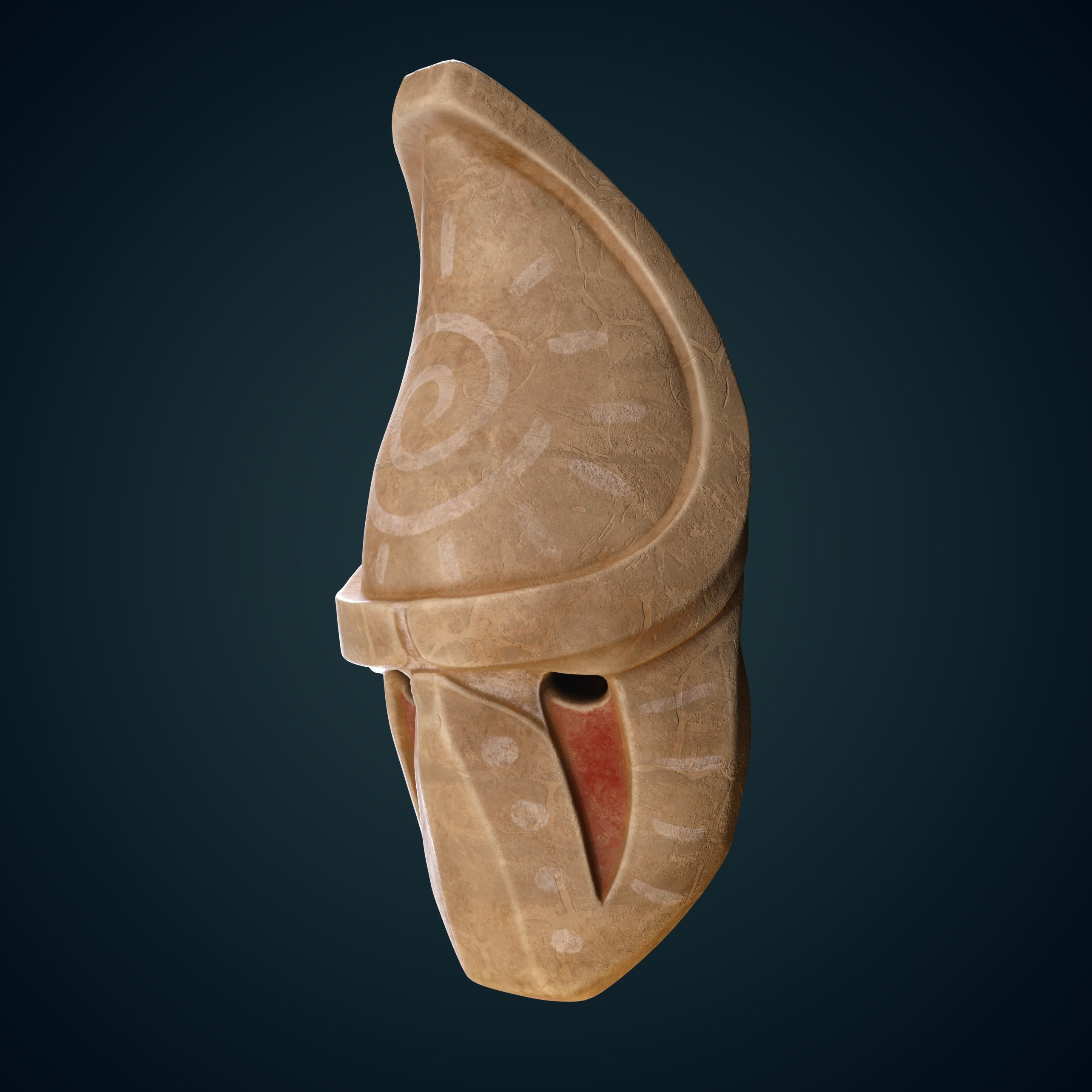 3D model The Nomad Mask VR / AR / low-poly | CGTrader