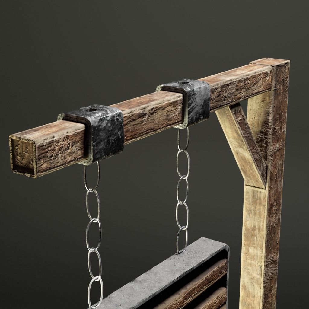 3D model Old Wooden Sign VR / AR / low-poly | CGTrader