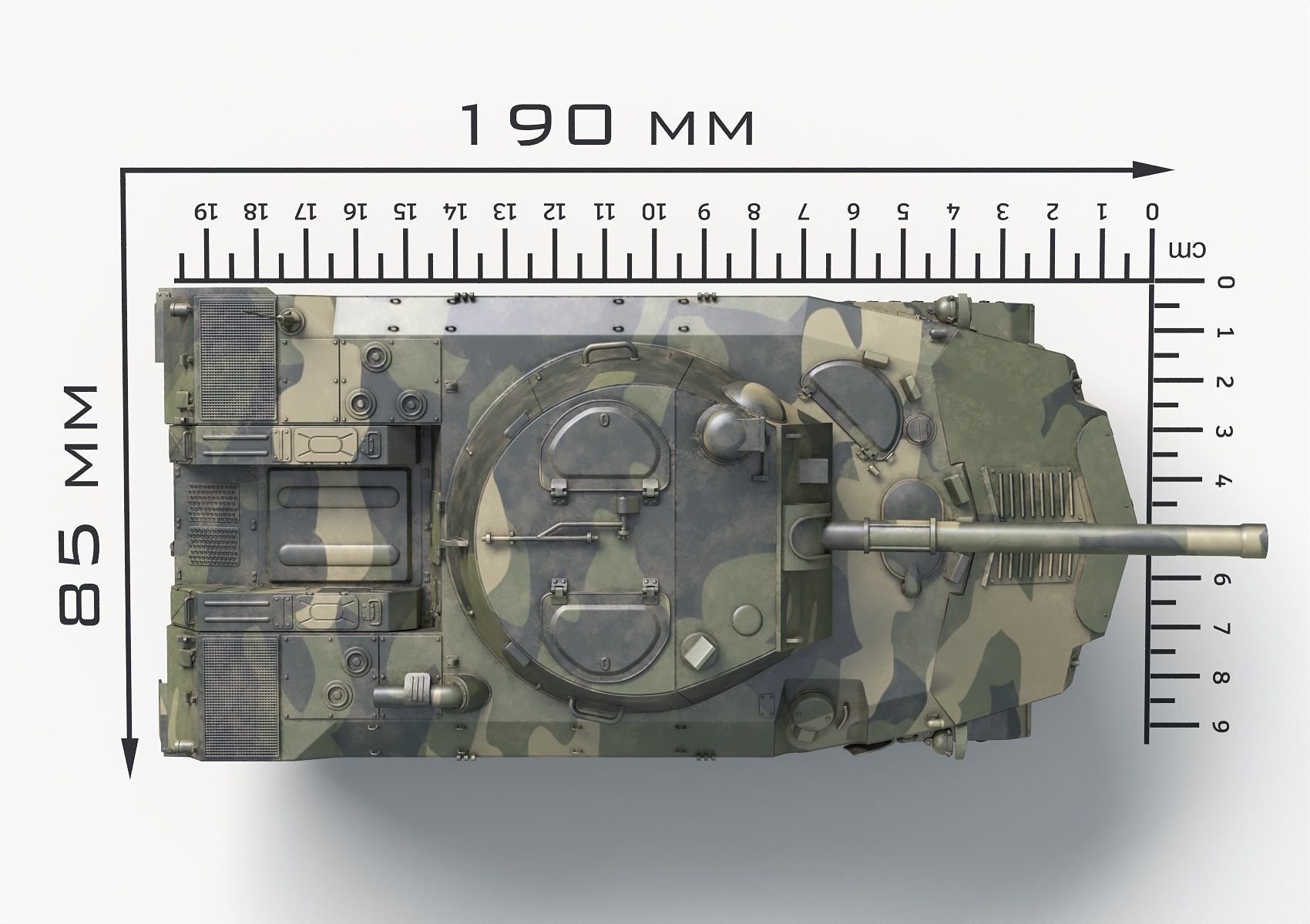 BMD2 2S9 NONA 3D model 3D printable | CGTrader