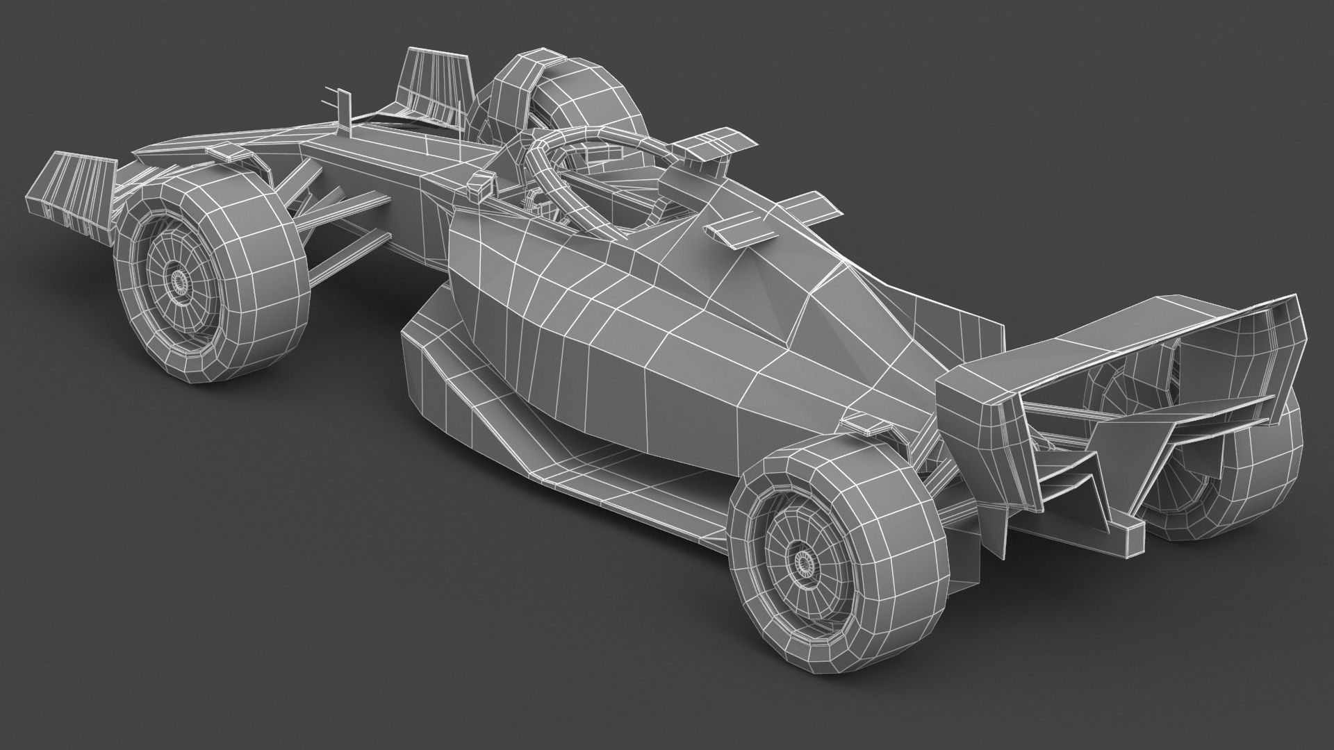Formula 1 F1 Race Car concept 3D model | CGTrader