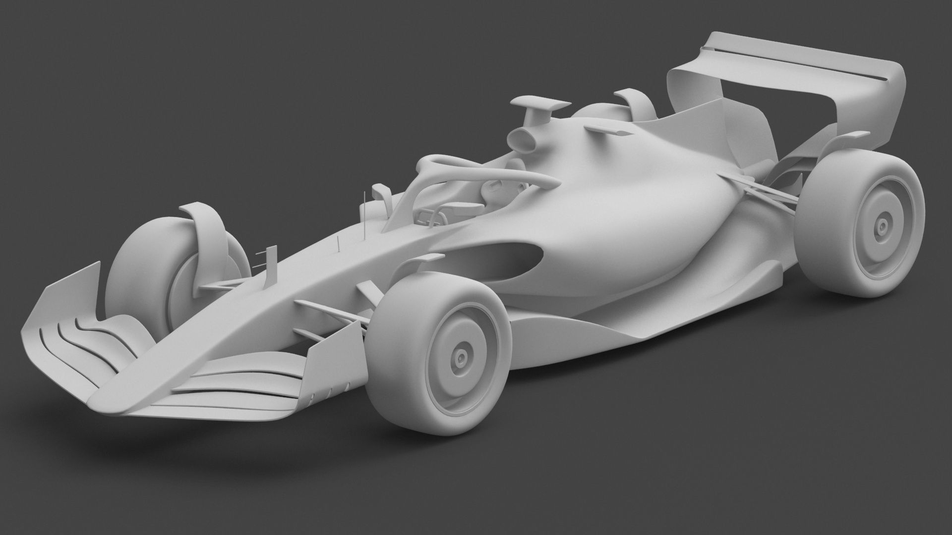 Formula 1 F1 Race Car concept 3D model | CGTrader
