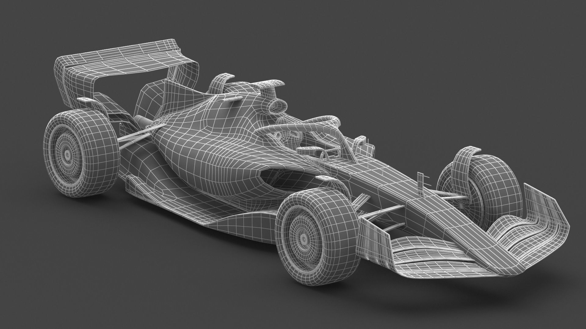 Formula 1 F1 Race Car concept 3D model | CGTrader