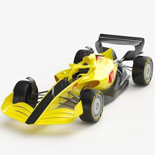 Formula 1 F1 Race Car 3D model | CGTrader