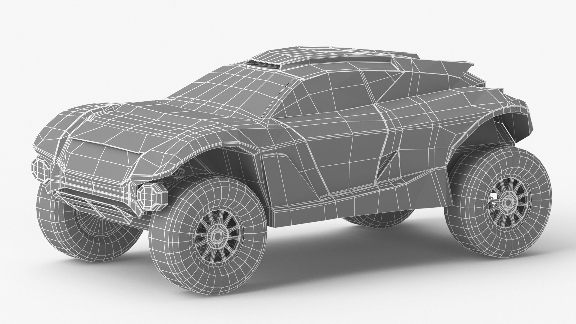 Extreme Off RAOD car 3D model | CGTrader