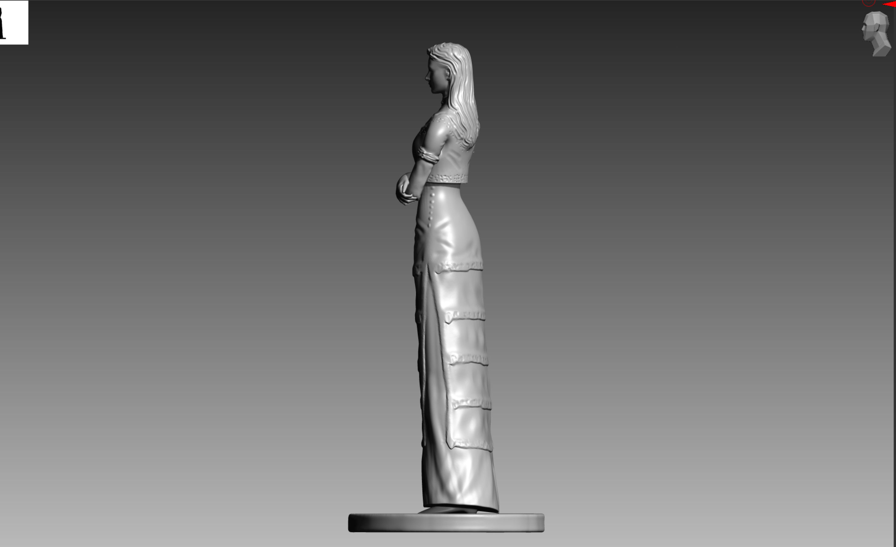 Alexia Ashford Resident Evil Code Veronica OBJ and STL 3D model 3D ...