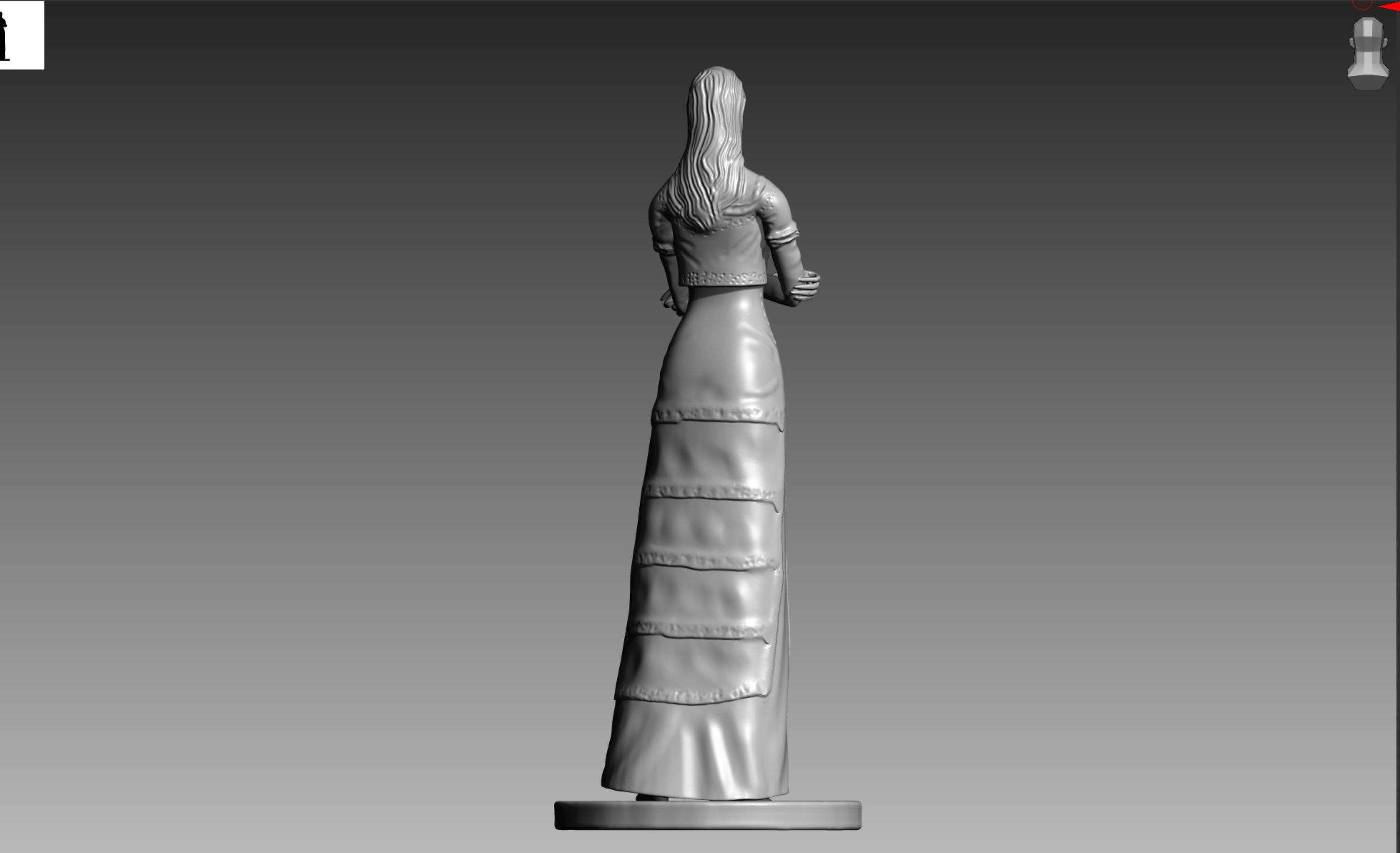 Alexia Ashford Resident Evil Code Veronica OBJ and STL 3D model 3D ...