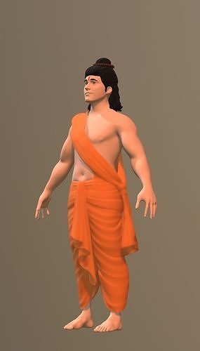 Ram-ji 3D model | CGTrader