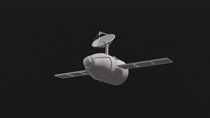 Satellite 3D model | CGTrader