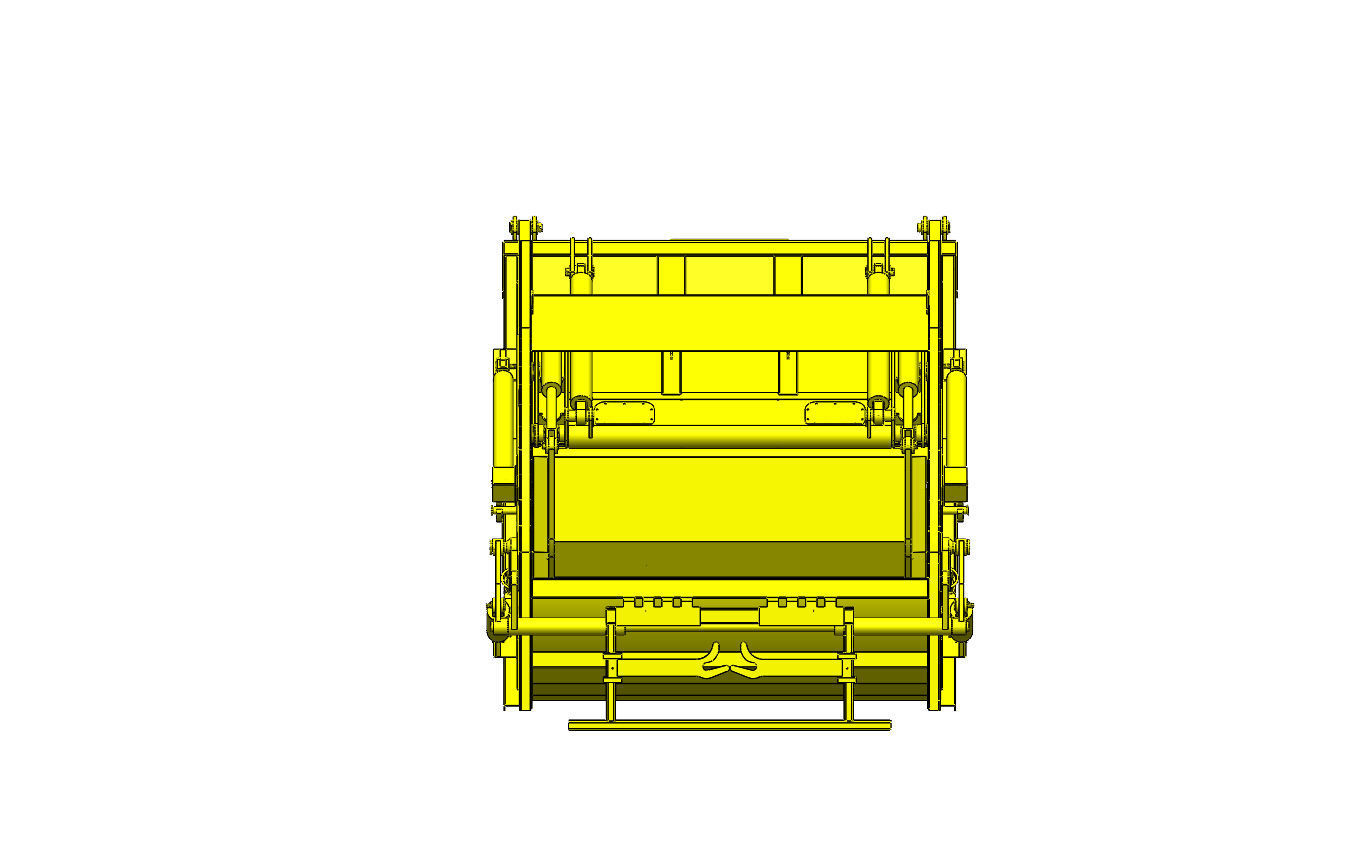 Refuse Compactor Vehicle 14 CuM Capacity 3D model | CGTrader