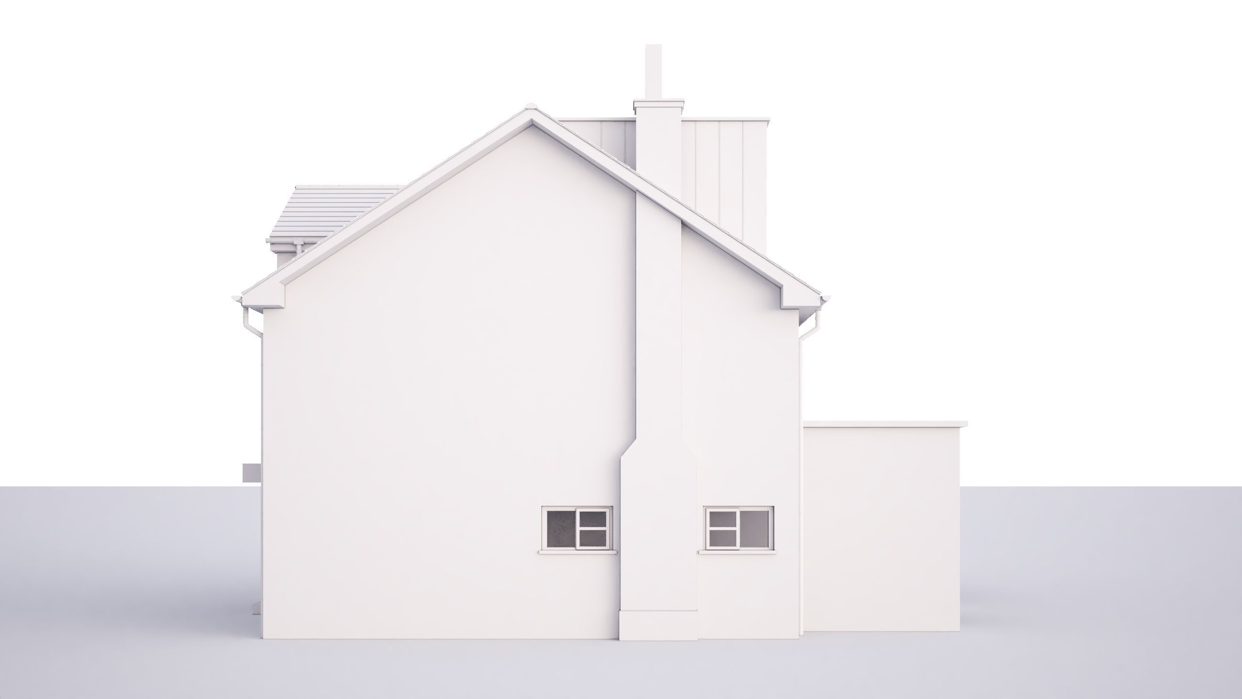 British House Garden Way 3D model | CGTrader