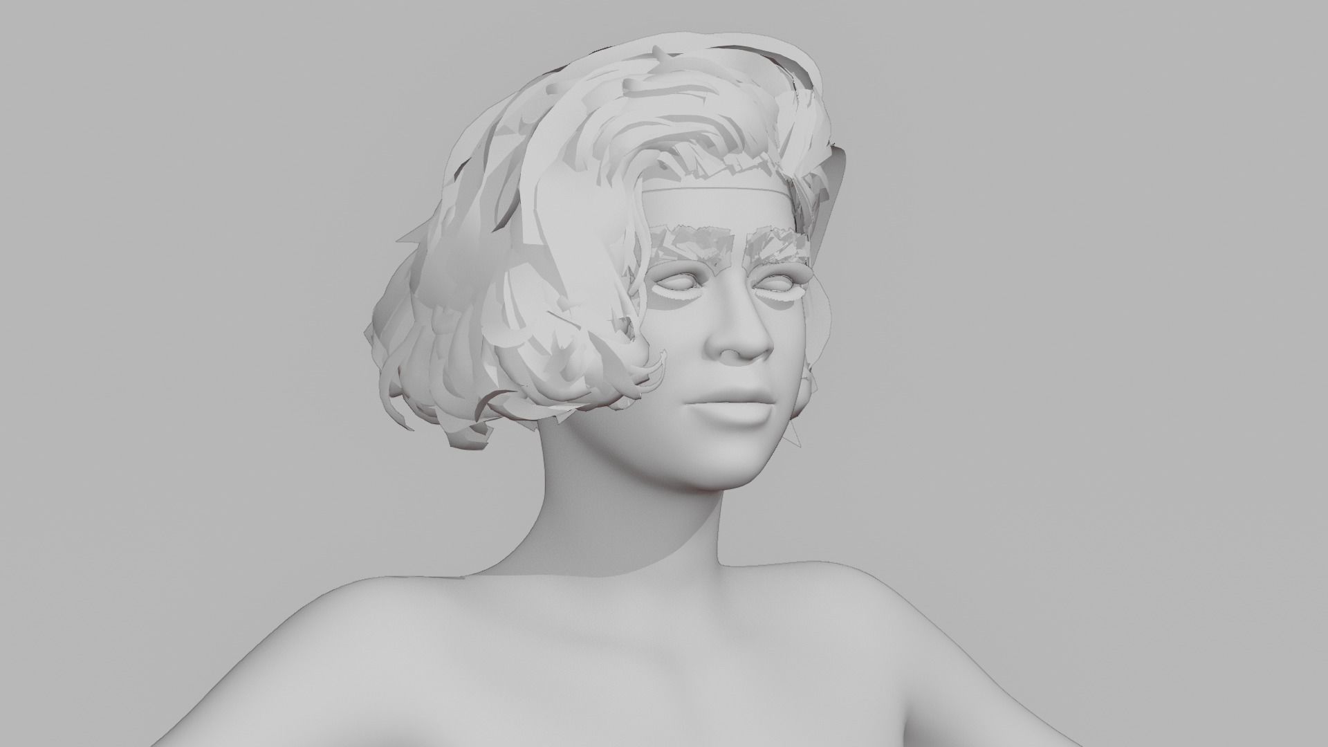 Realistic Female - Nyla 3D model rigged | CGTrader