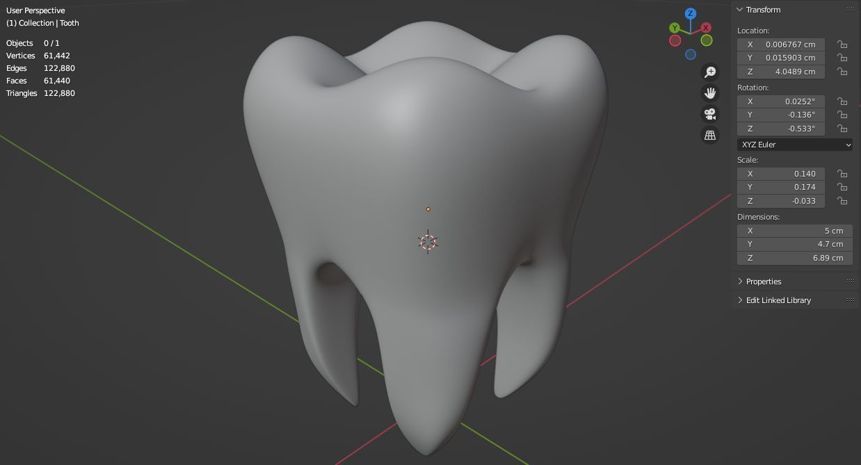 3D model Tooth 3D model VR / AR / low-poly | CGTrader