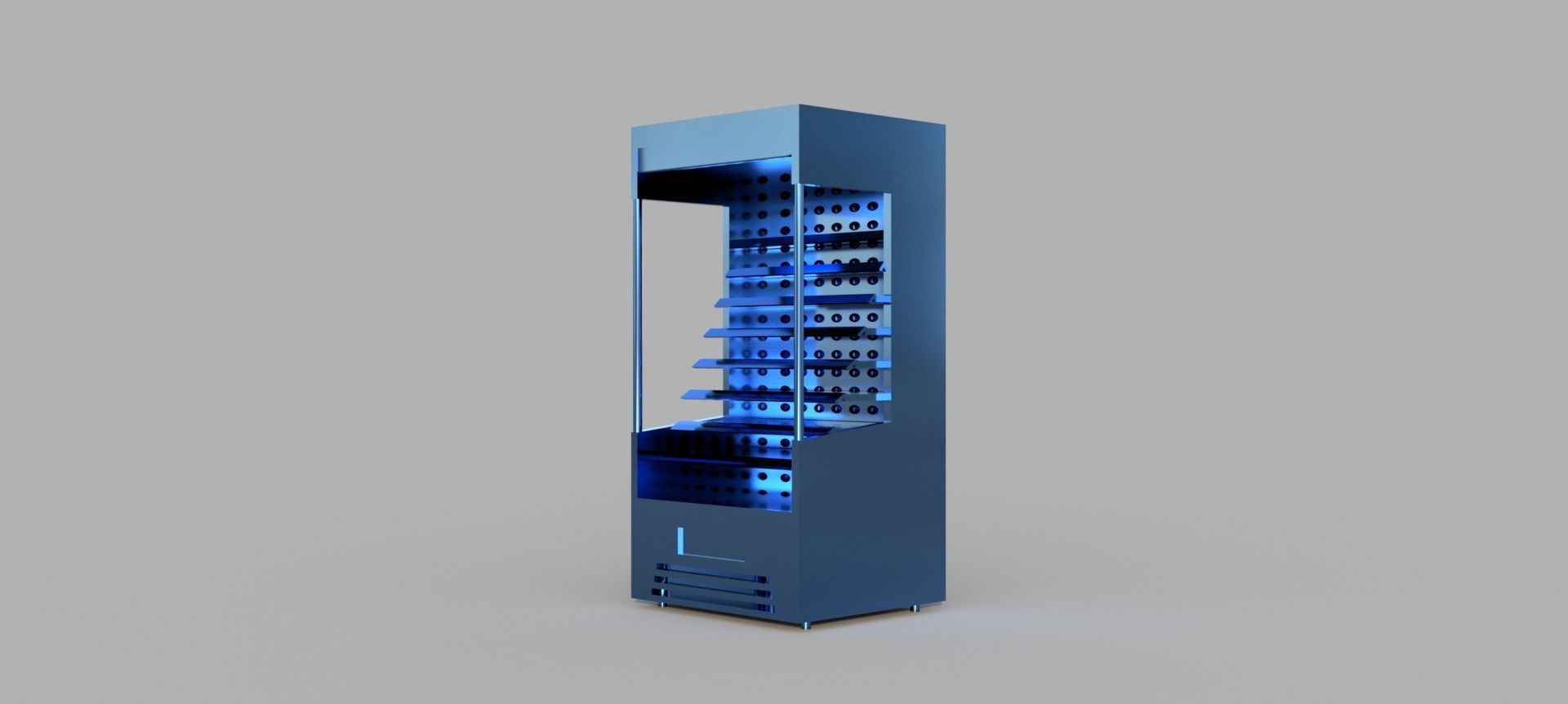 Teka Cool Easy-Shelf 100 Open Front Cooler 3D model 3D printable | CGTrader