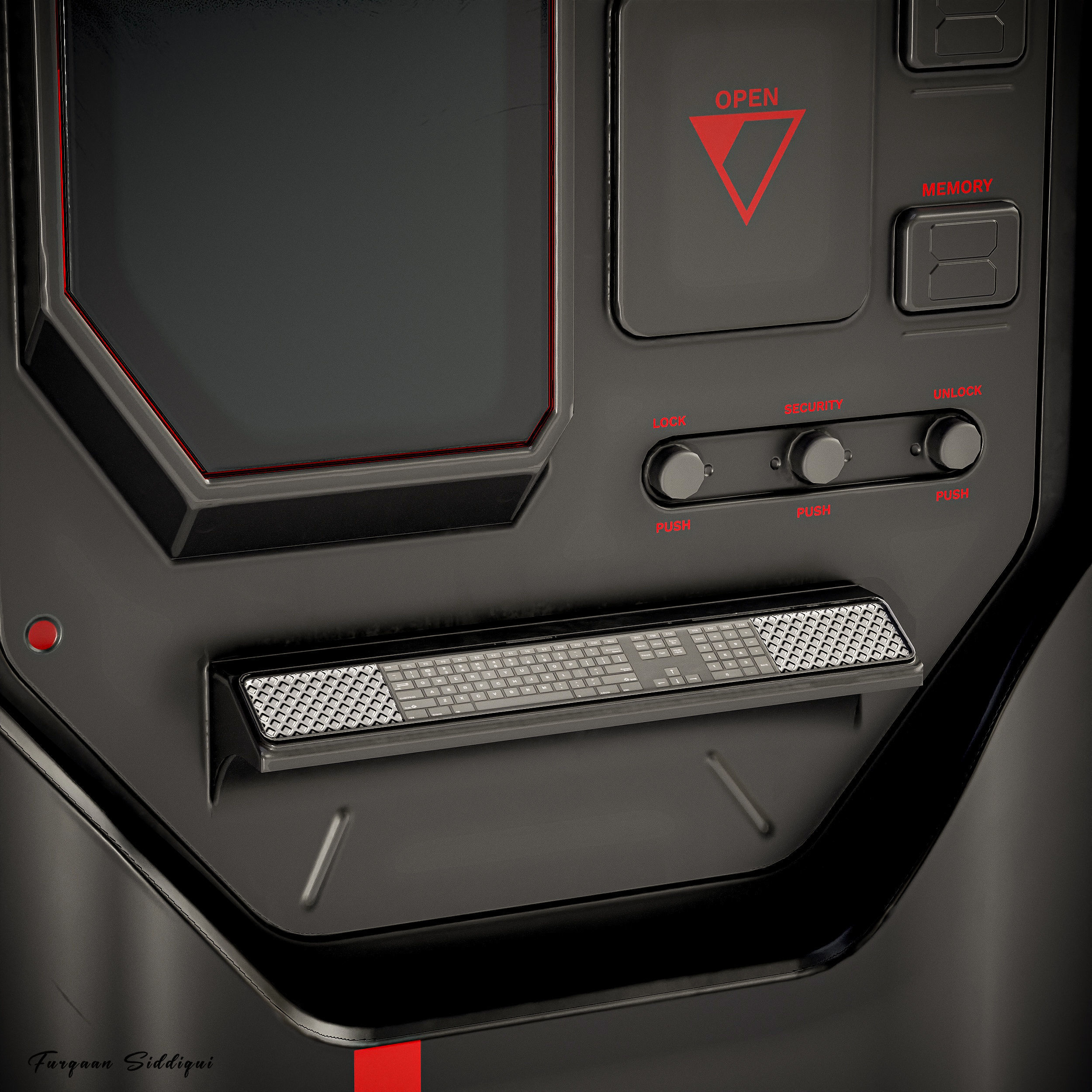 3D model Sci-fi Console V2 PBR VR / AR / low-poly | CGTrader