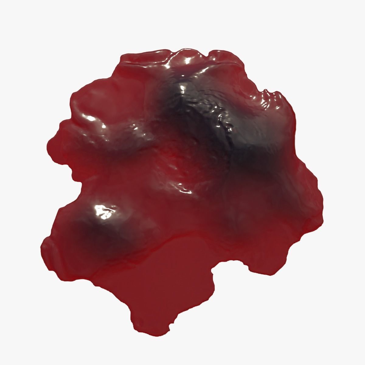 Animated Blood Spilling 7 3D model animated | CGTrader