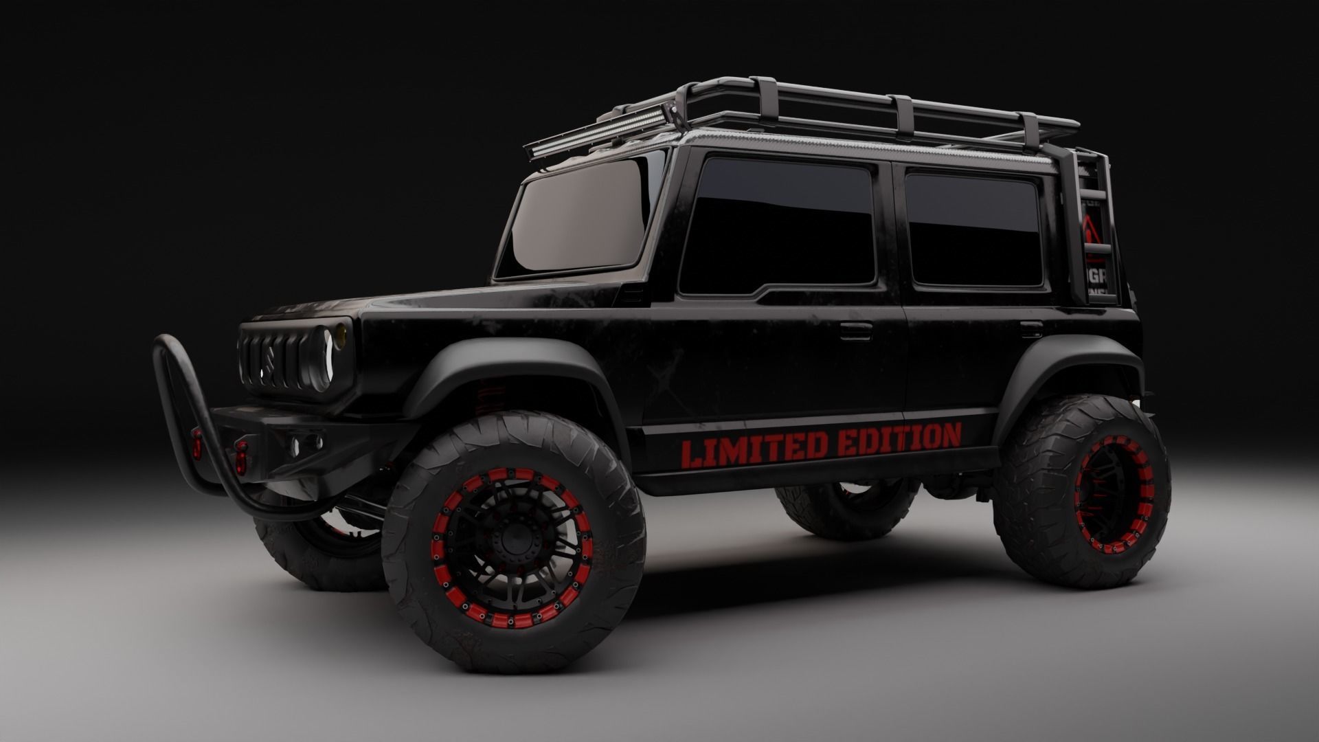 jimny 5 door 3D model | CGTrader
