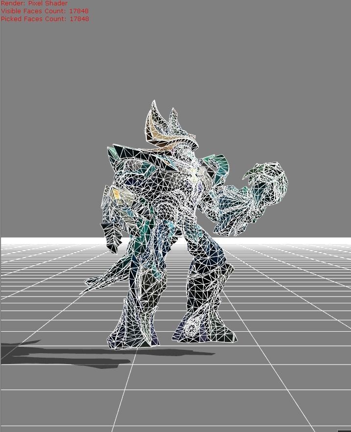 Belerick Emerald Guardian Skin 3D model animated rigged | CGTrader