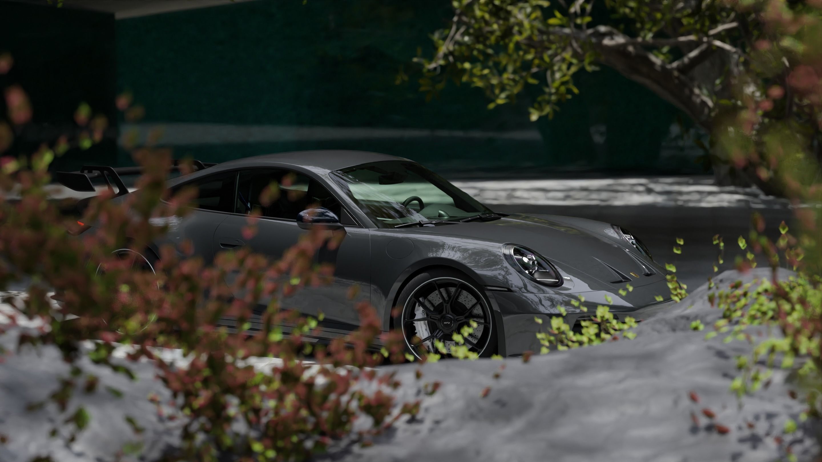Chill Vibes Automotive Render Scene 3D Blender File Textured 3D model ...