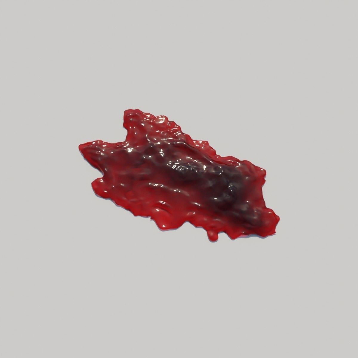 Animated Blood Spilling 13 3D model animated | CGTrader