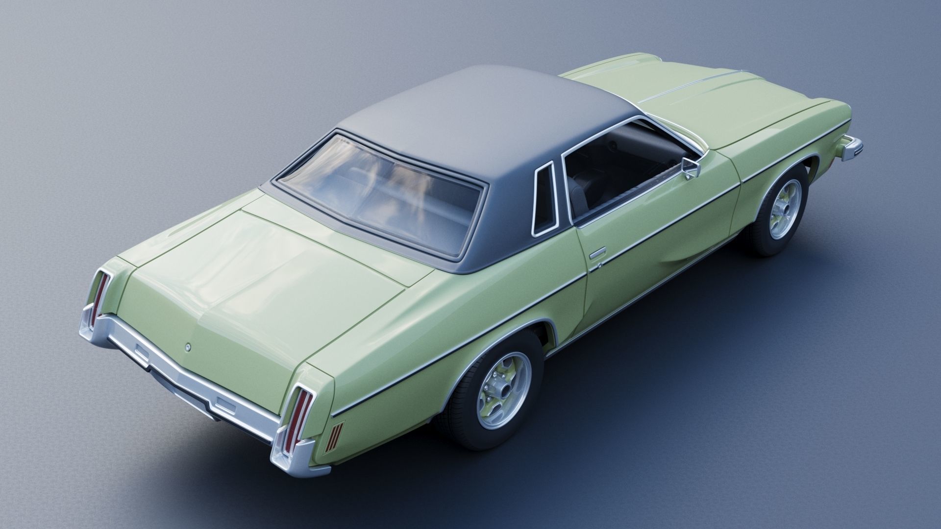Oldsmobile Cutlass Supreme 1973 3D model 3D printable | CGTrader