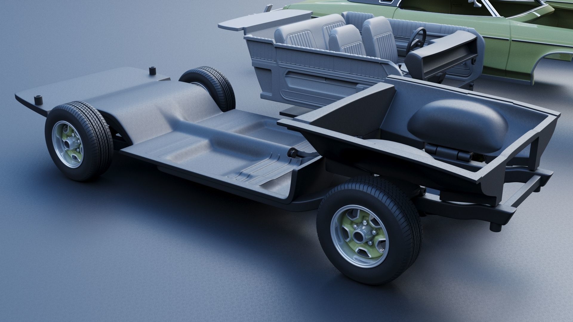 Oldsmobile Cutlass Supreme 1973 3D model 3D printable | CGTrader