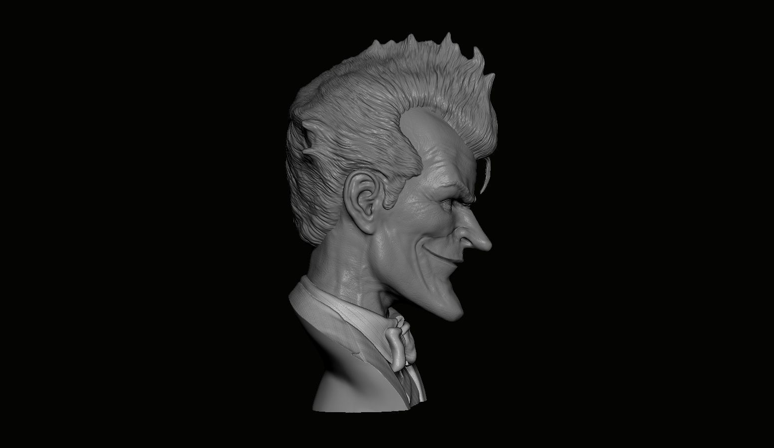 Joker - Batman - Arkham Asylum 3D model 3D printable | CGTrader