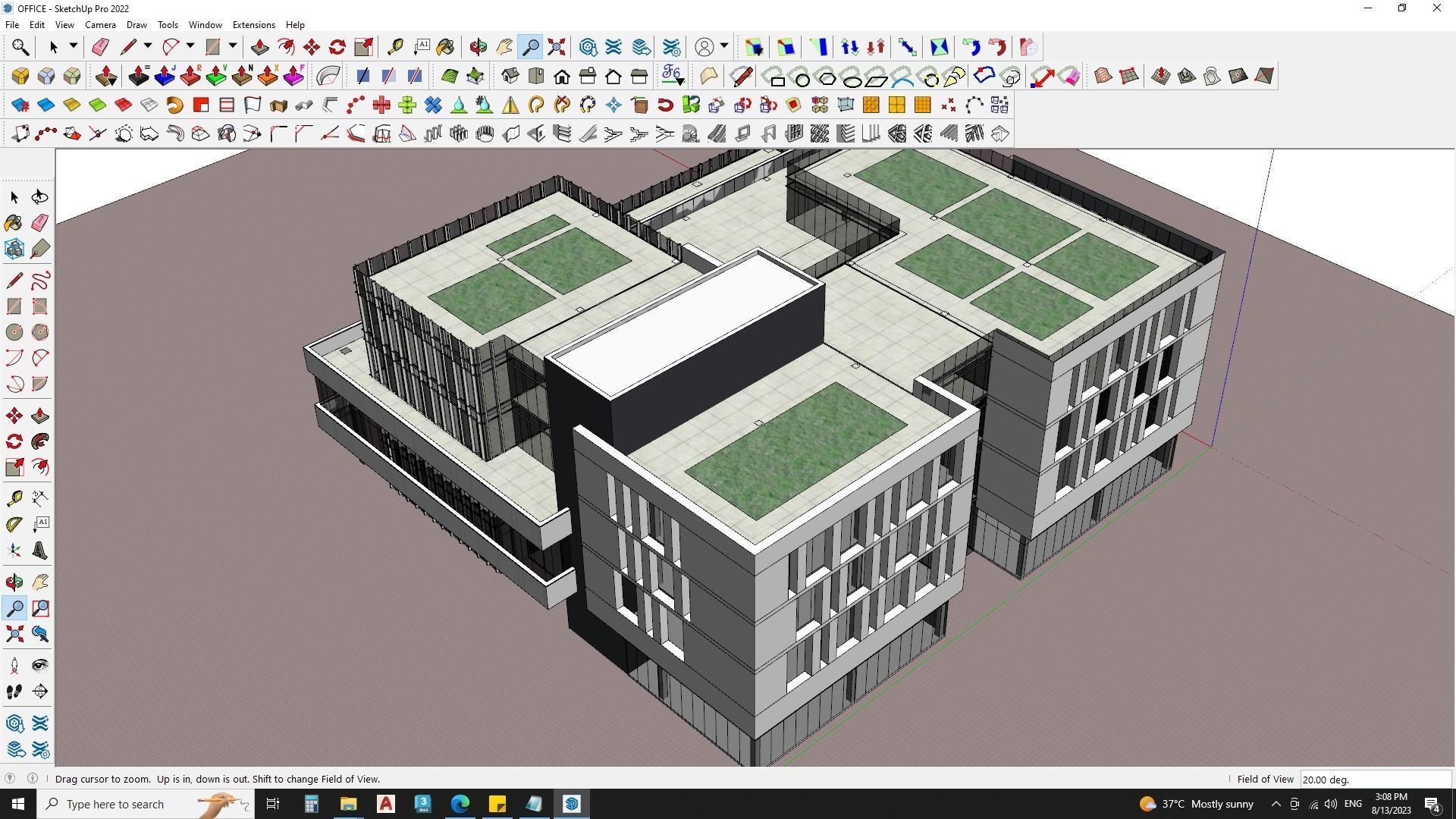 OFFICE BUILDING 3D MODEL 3D model | CGTrader