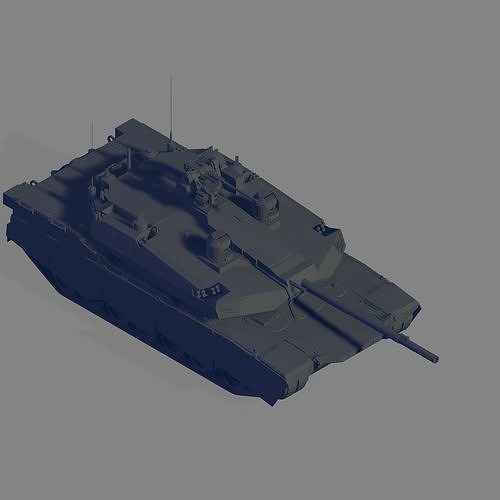 Abrams X 3D model | CGTrader