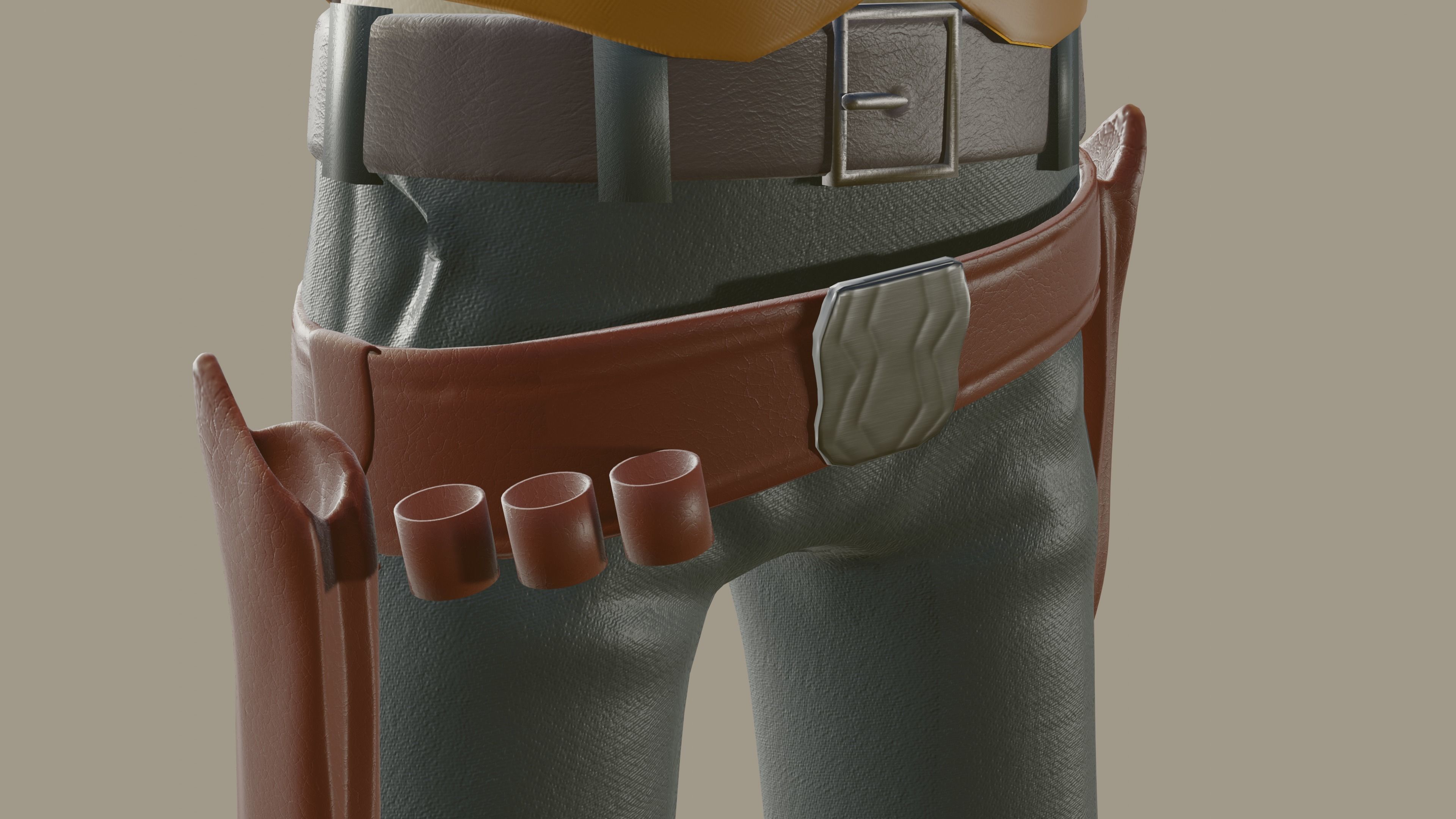 Web Slinger Across the Spider-verse Cowboy Spider-Man 3D Model 3D model ...