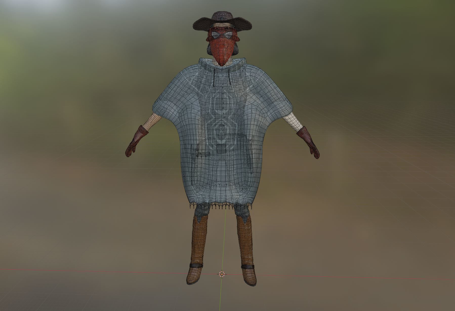 Web Slinger Across the Spider-verse Cowboy Spider-Man 3D Model 3D model ...