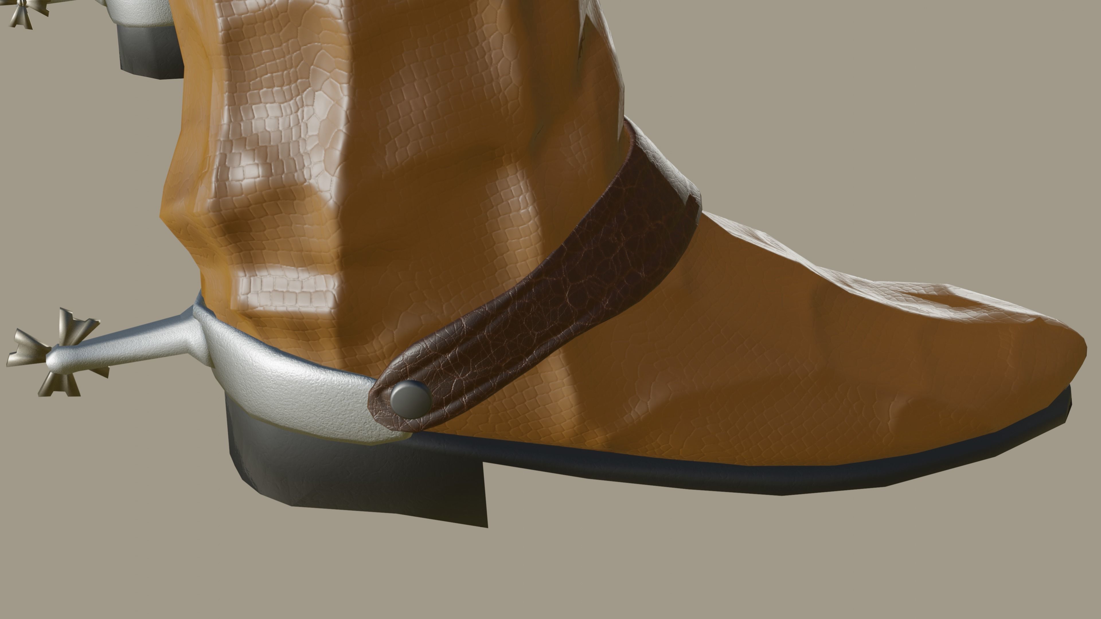 Web Slinger Across the Spider-verse Cowboy Spider-Man 3D Model 3D model ...