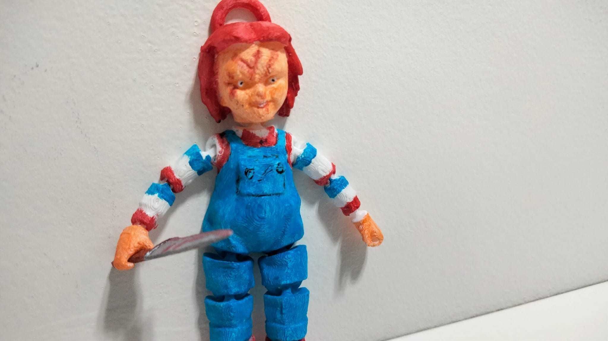 FLEXY CHUCKY 3D model 3D printable | CGTrader