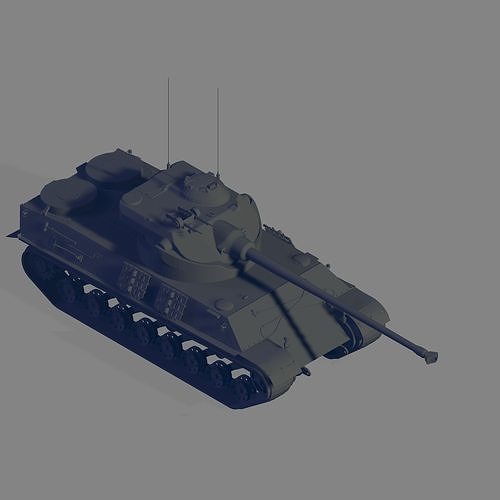 Somua SM 3D model | CGTrader