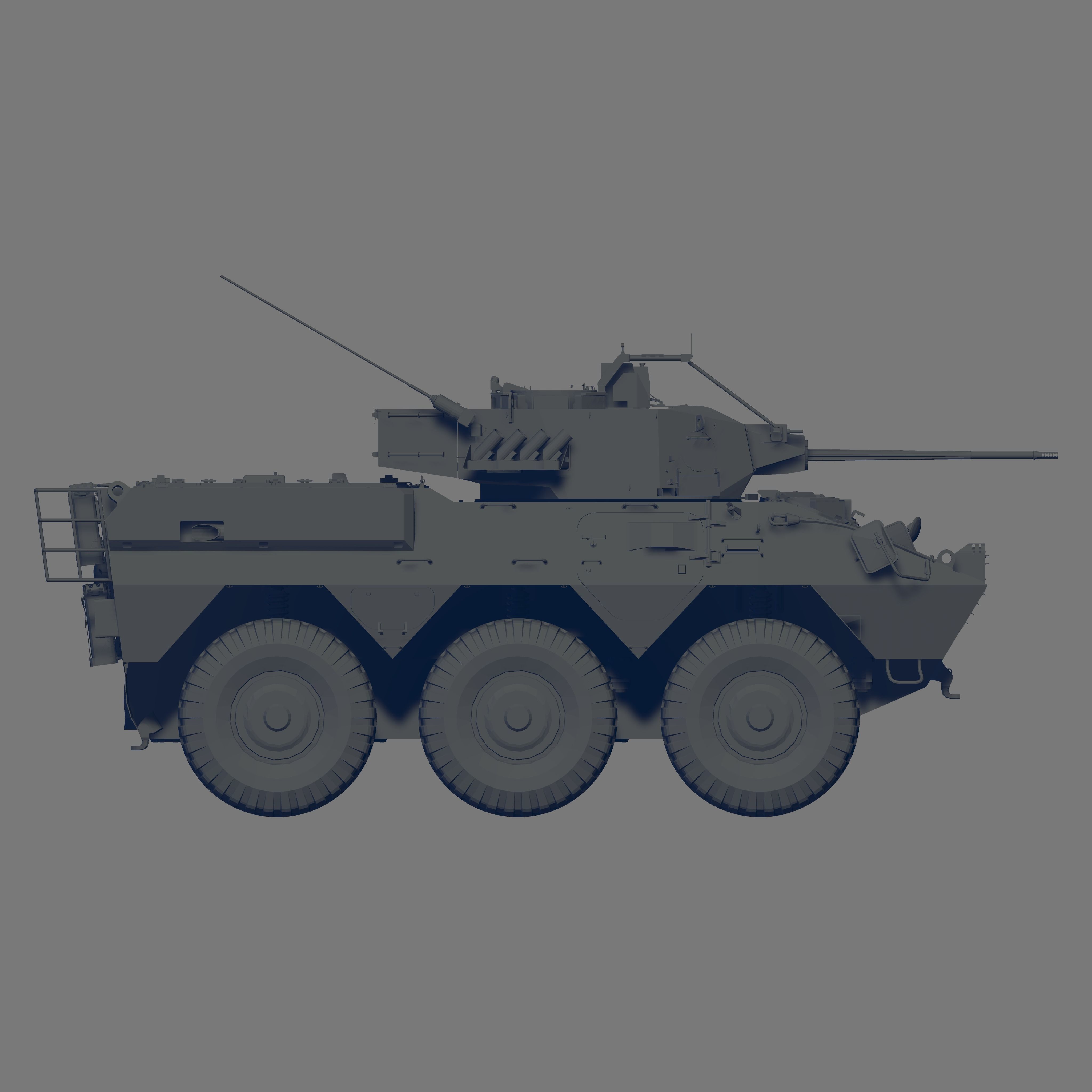 Type 87 RCV 3D model | CGTrader