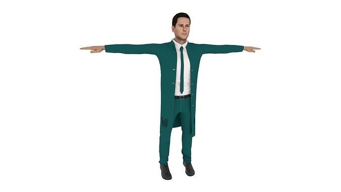 3D model Realistic Character Man VR / AR / low-poly | CGTrader