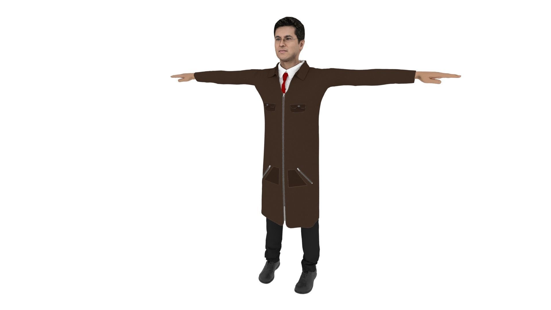 3D model Realistic Character Man VR / AR / low-poly | CGTrader
