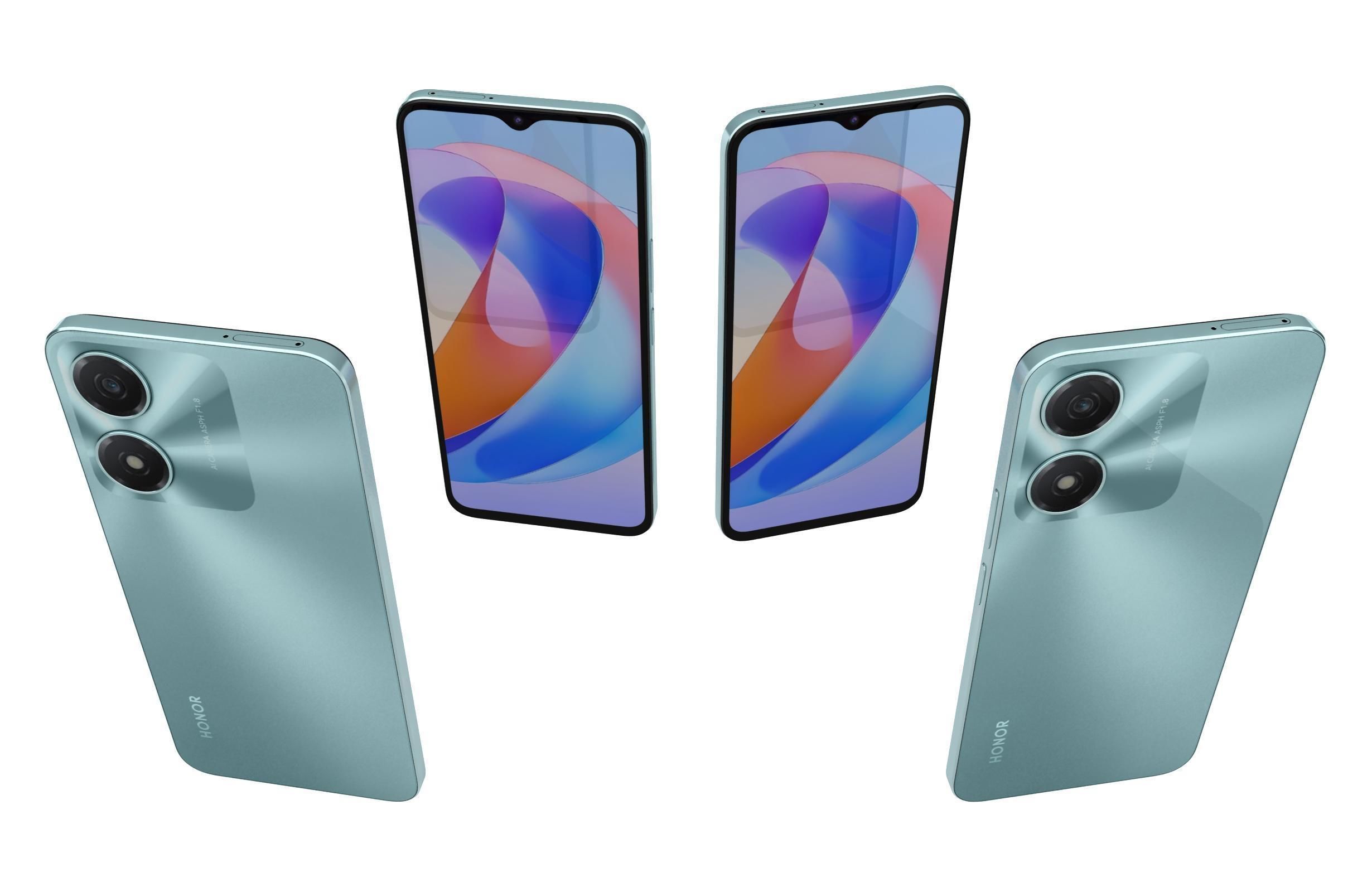 Honor Play 40C Green 3D model | CGTrader