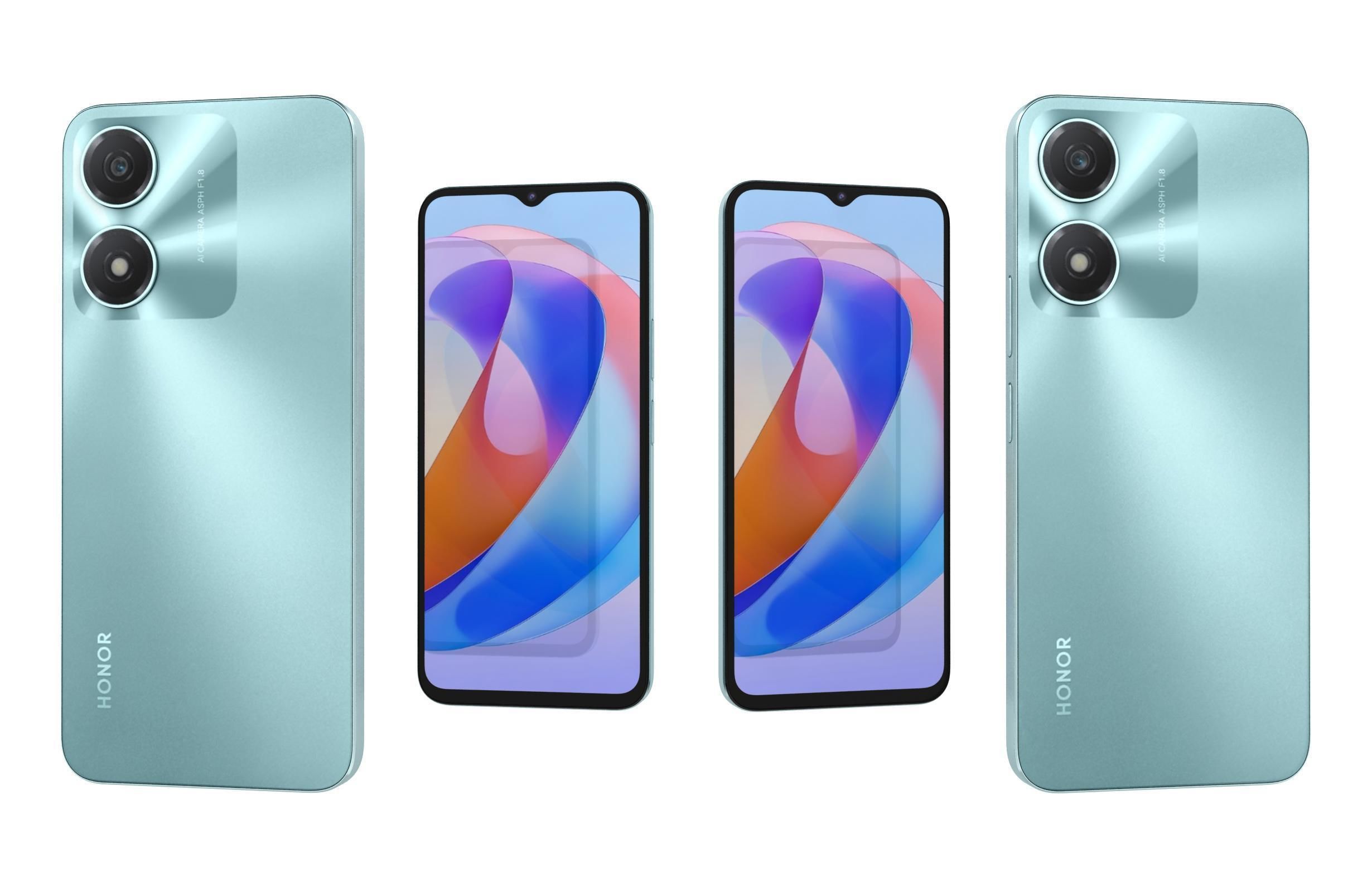 Honor Play 40C Green 3D model | CGTrader