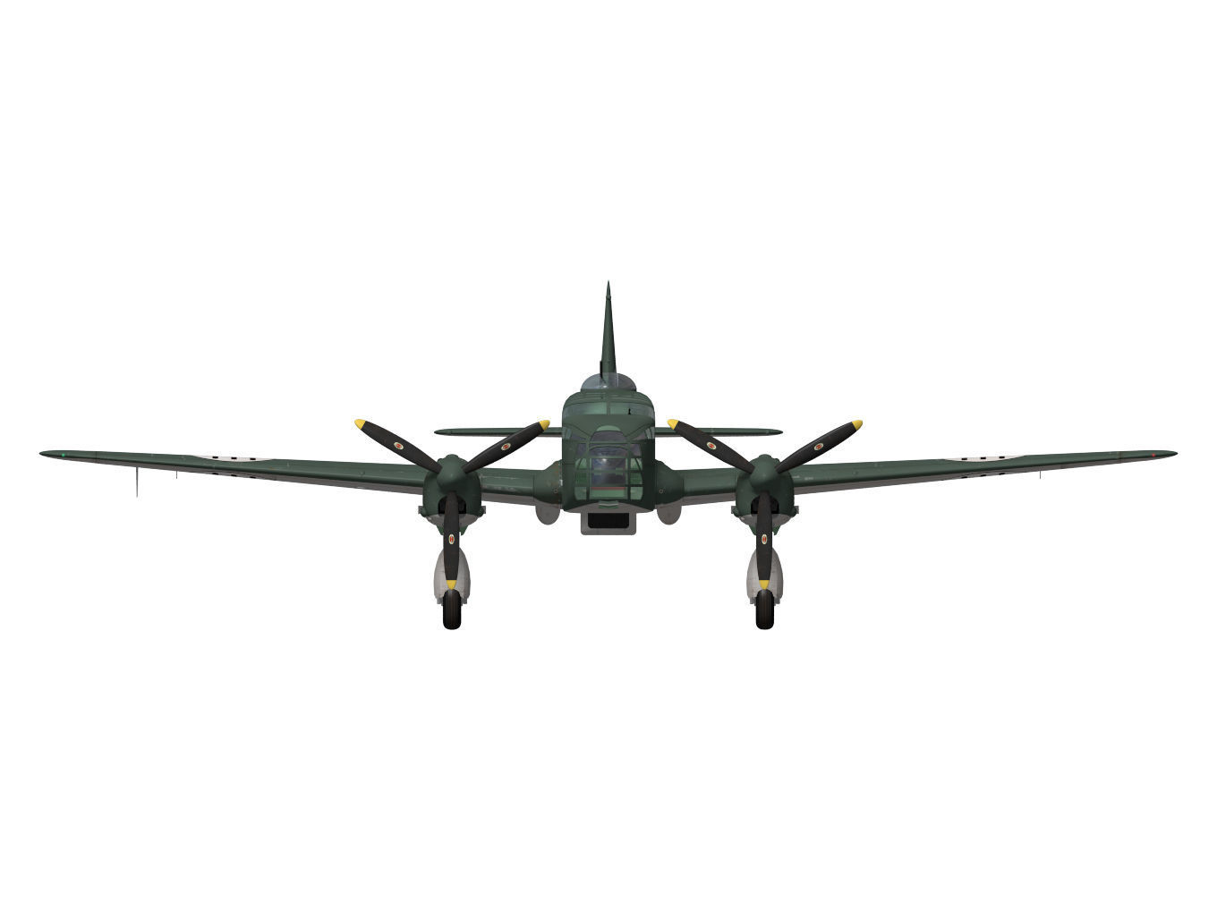 Caproni Ca314 3D model | CGTrader