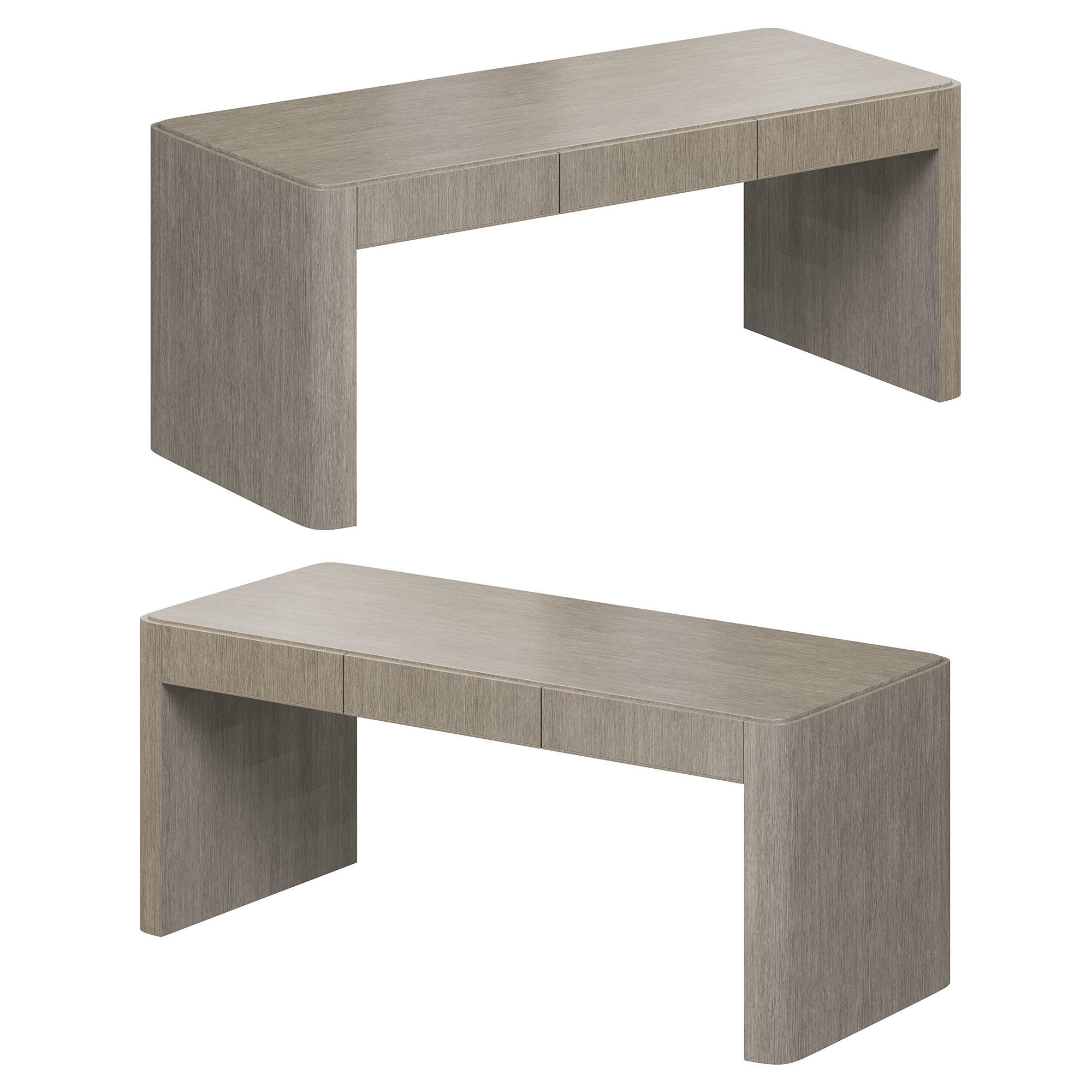 Larson desk table 3D model | CGTrader